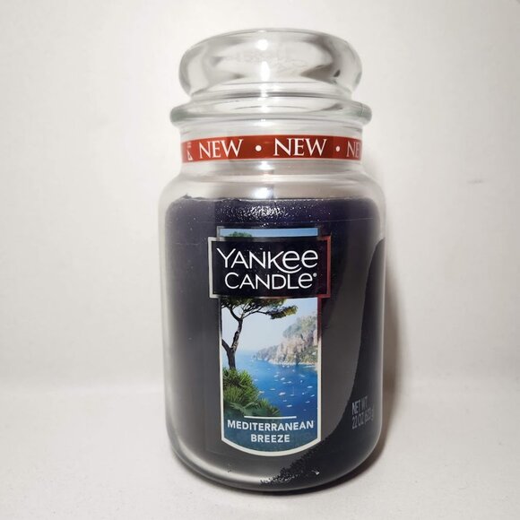 Yankee Candle | Accents | New Yankee Candle Mediterranean Breeze 22oz ...